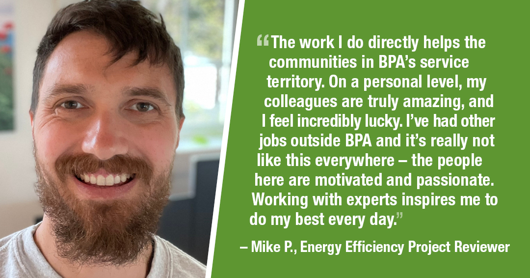 Employee Profile: Meet Mike Palmer, Energy Efficiency project reviewer ...